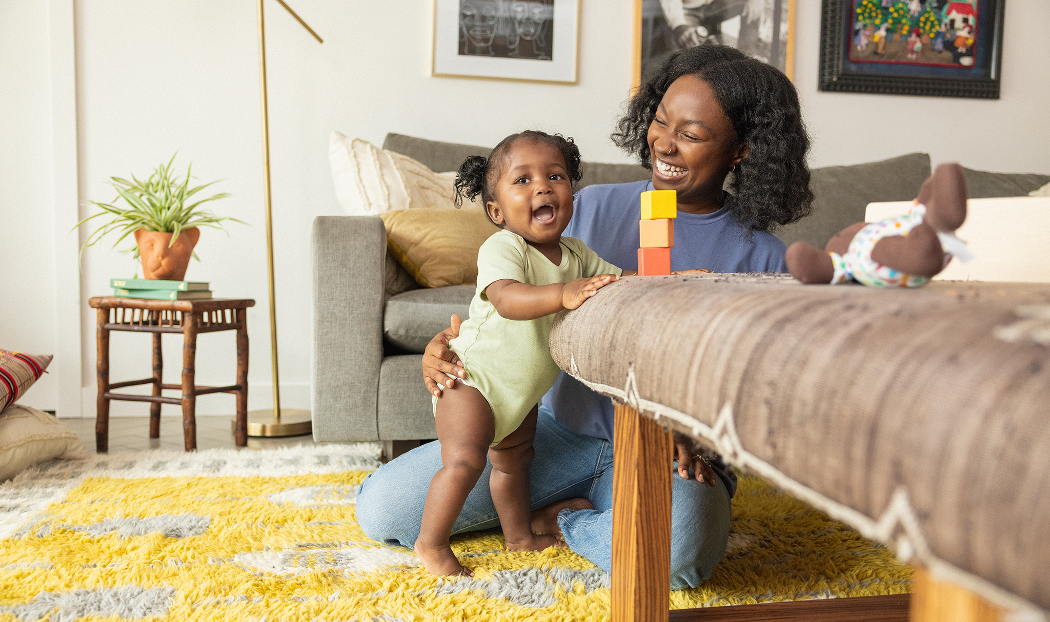 What to do when your baby gets stuck in standing | Lovevery