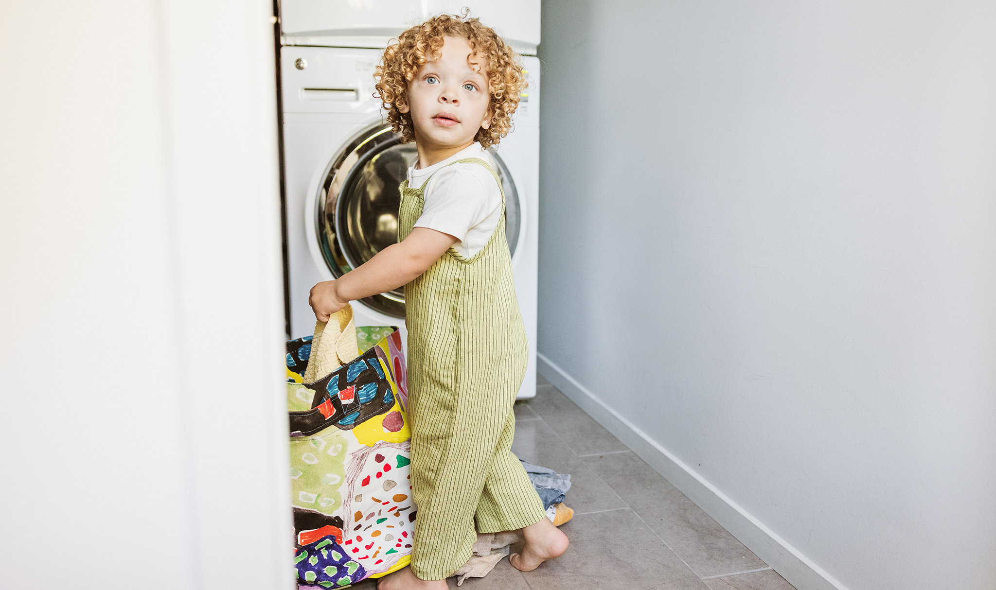 How to get your child involved with laundry | Lovevery