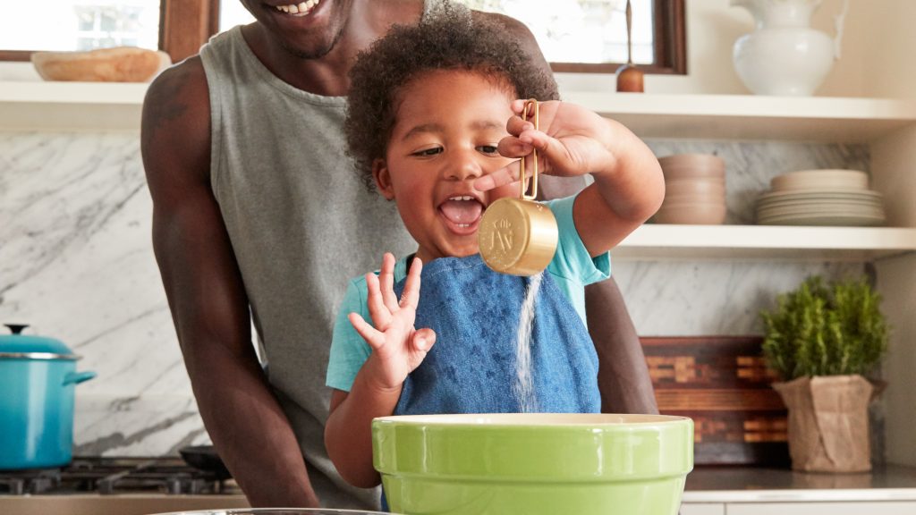 How to make blueberry muffins with your toddler | Lovevery